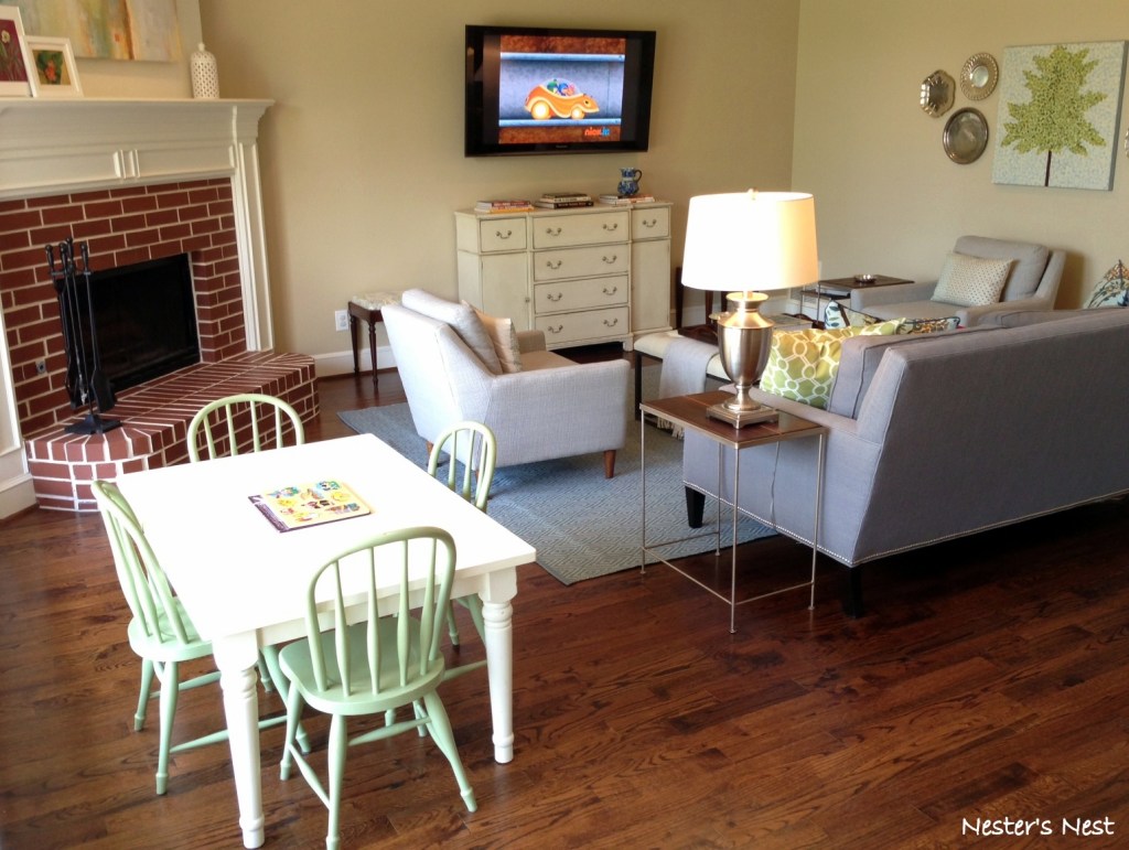 Just Say No to Faux: My Family Room Reveal | A Nester's Nest